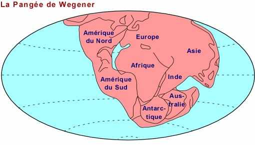 LA DERIVE DES CONTINENTS